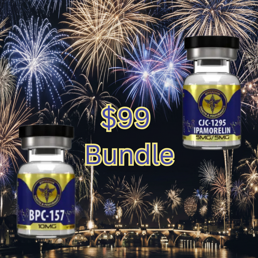 New Year Bundle BPC-157 + CJC-1295/IPA - Sovereign Health and Performance